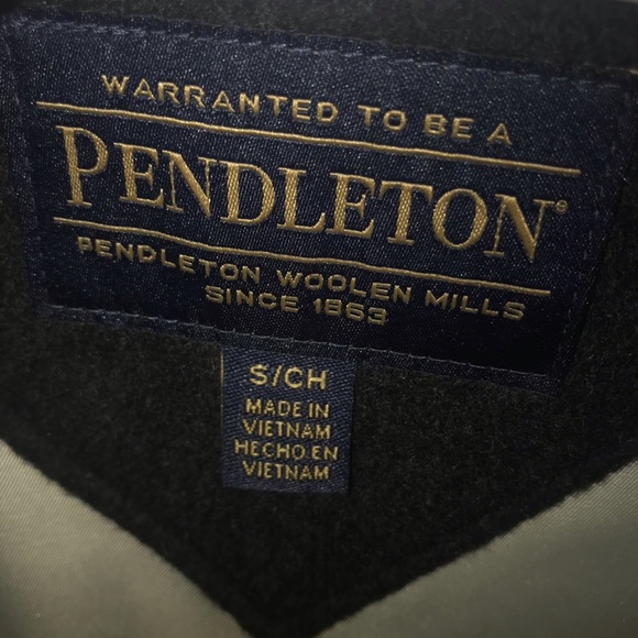 Pendleton | Jackets & Coats | Brand New Pendleton Wool Dark Grey ...